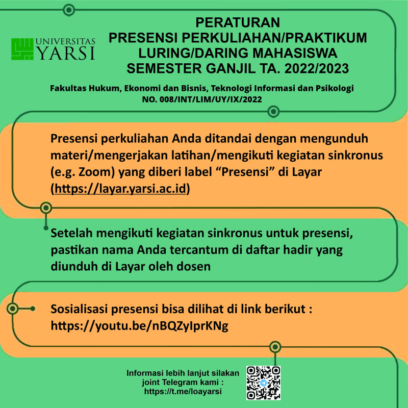 Sisfo Akademik Univ. YARSI