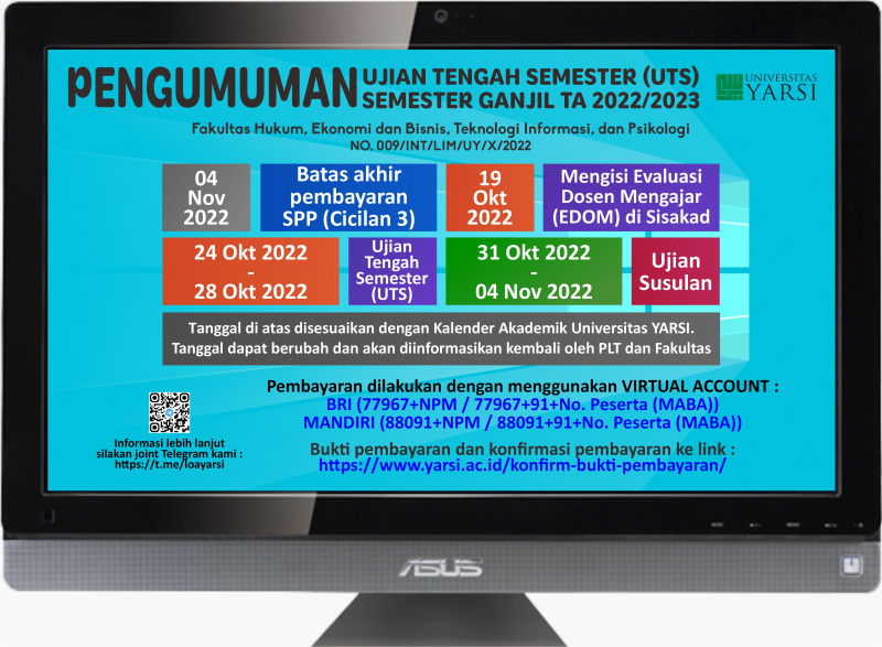 Sisfo Akademik Univ. YARSI