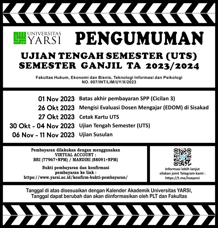 Sisfo Akademik Univ. YARSI